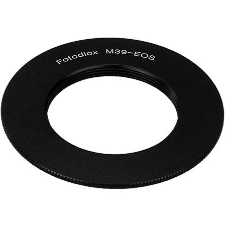 Fotodiox Lens Mount Adapter, M39/L39 Screw SLR Lens to Canon EF, EF-S ...
