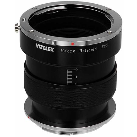 Fotodiox Vizelex Macro Focusing Helicoid Mount Adapter for Canon EOS ...