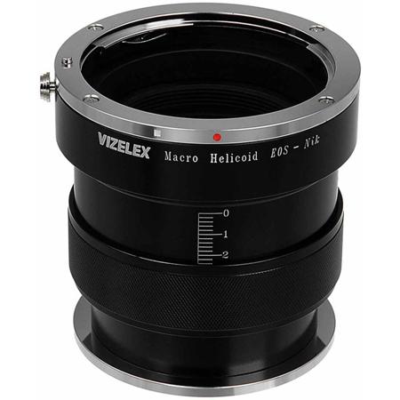 Fotodiox Vizelex Macro Focusing Helicoid Mount Adapter for Canon EOS ...