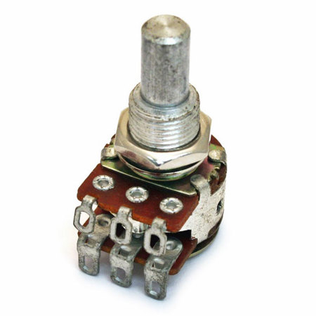 Fender 250K Solid Shaft Alpha Pan Control Pot for Guitar and Bass