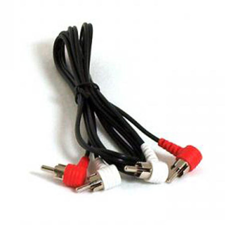 Fender 48" Reverb Cable for Larger Tube Amps ('65 Super, etc.), Right Angle