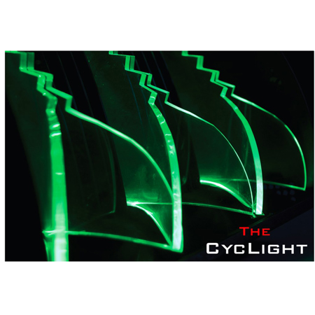 FloLight 3x 40W Green LEDs CycLight with Built in Dimmer CYCLIGHT