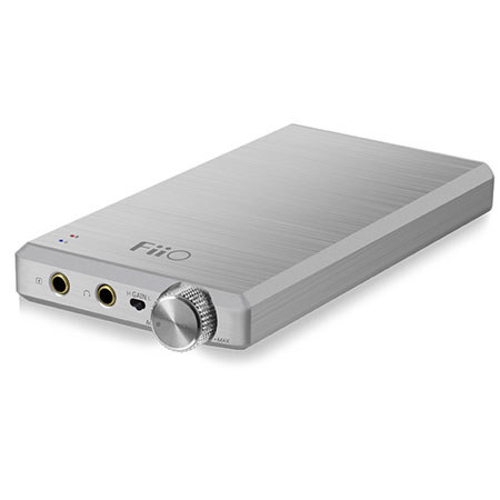 FiiO E12 DIY Portable Headphone Amplifier, Silver Limited Edition E12-SILVER