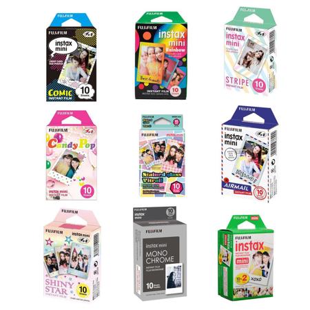 Fujifilm instax mini Film Bundle A (1 Pack Each of Most Types) - 100 Prints
