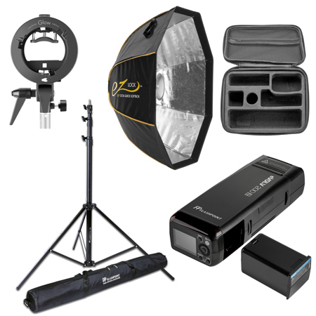Flashpoint eVOLV 200 TTL Pocket Flash WPPI Lighting Kit - Adorama