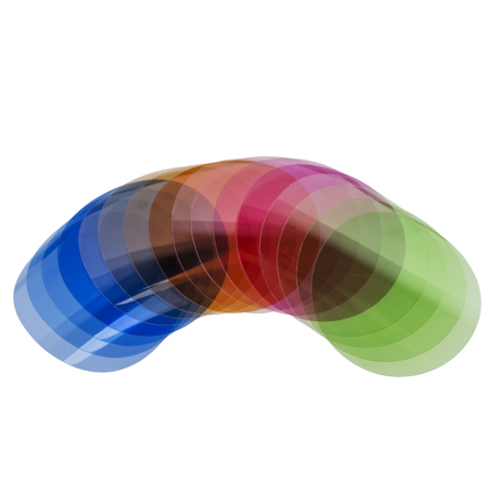 Flashpoint V-11T Color Temperature Adjustment Set For Round Flash Head ...