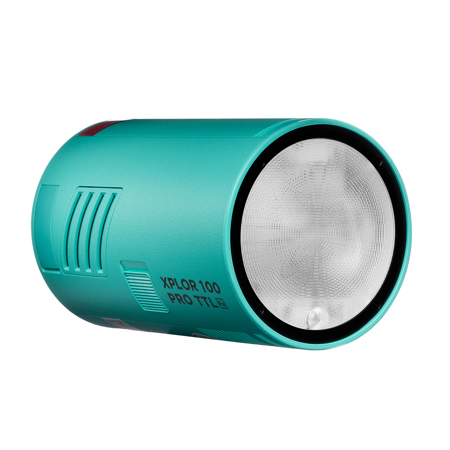 Used Flashpoint XPLOR 100 Pro TTL R2 Battery-Powered Monolight - Mint Green