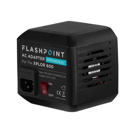 Used Flashpoint AC Adapter Unit for the XPLOR 600 R2 Monolight