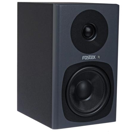 Fostex PM0.4d 4" 2-way Personal Active Speaker System, Pair, Gray