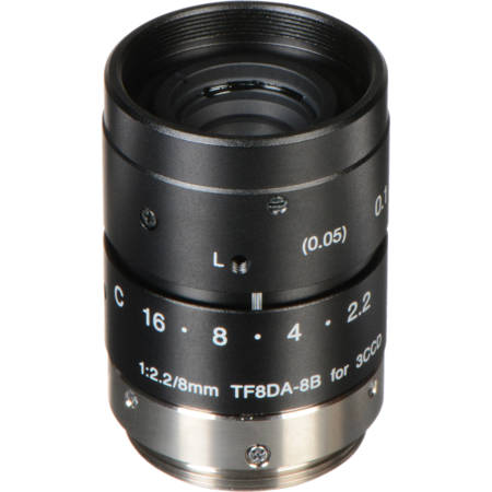 Fujinon TF8DA-8B 8mm F/2.2 Fixed focus Lens - Adorama