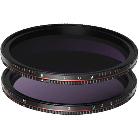 Freewell 62mm Threaded Hard Stop Variable ND All-Day 2-5/6-9 Stop ...