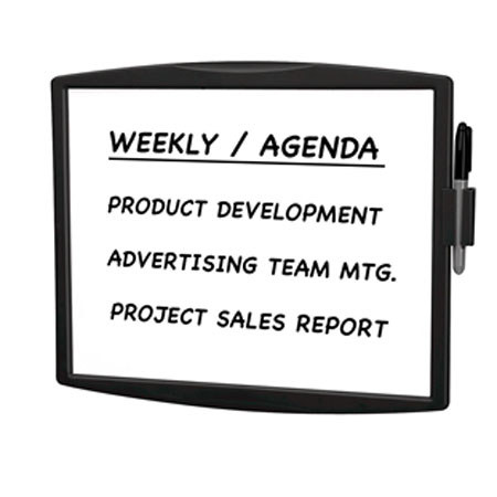 Fellowes Partition Additions Dry Erase Board, Dark Graphite 75905