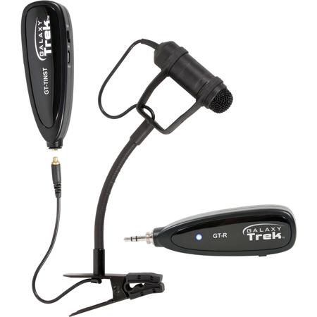 Galaxy Audio GT-INST-3 Mini Wireless Instrument Pickup System, Horn Mic