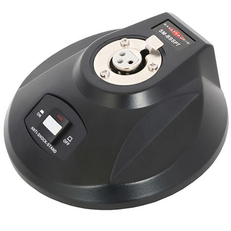 Galaxy Audio Anti-Shock Gooseneck Mic Base with Push-To-Talk/Push-To ...