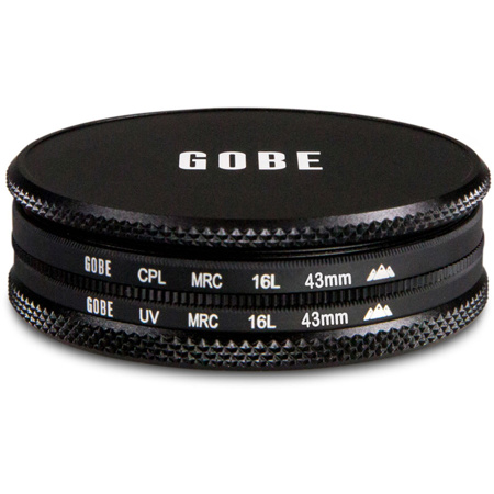Gobe The Duet 3Peak 43mm SCHOTT B270 Optics 16-Layer MRC UV and CPL ...