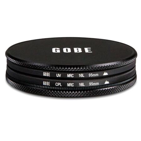 Gobe The Duet 2Peak 95mm Japan Optics 16-Layer MRC UV and CPL Filter ...