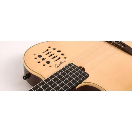 Godin Multiac Nylon SA Left Handed Acoustic Electric Guitar, Natural ...