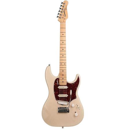 Godin Progression Plus Electric Guitar, Maple Fingerboard, Trans Cream ...