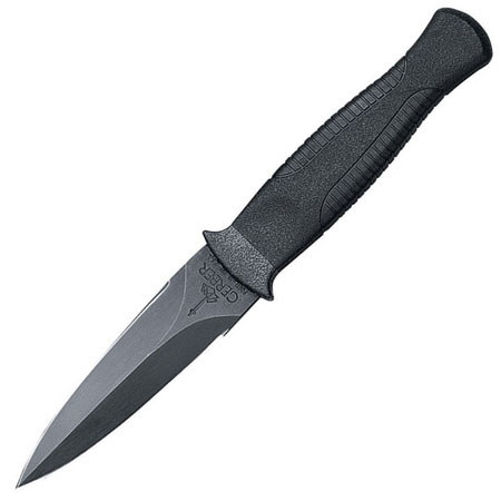 Gerber Guardian Back Up Double Edge Black Knife - Adorama
