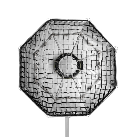 Glow Foldable Beauty Dish With Bowens Mount And Removable Grid (White, 28")