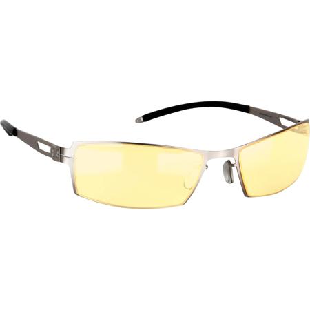 GUNNAR Optiks Sheadog Gaming & Computer Glasses, Mercury Frame, Amber ...
