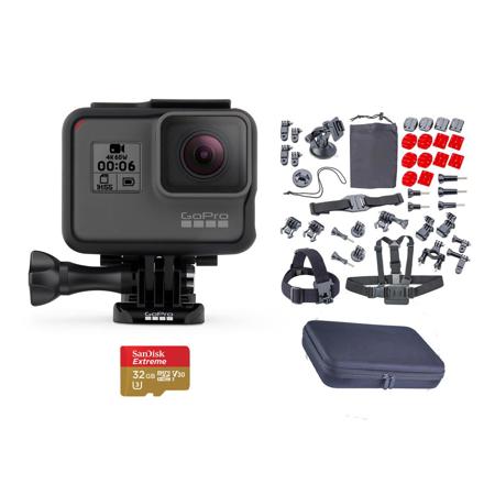 GoPro HERO6 Black - Bundle with Froggi Extreme Sport Kit, and 32GB ...