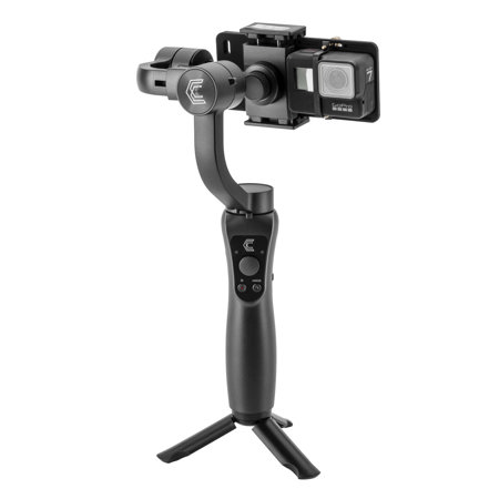 GoPro HERO7 Black + 3-Axis Handheld Gimbal Stabilizer + 32Gb Memory Card