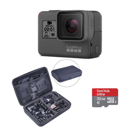GoPro HERO Camera (2018) with Froggi Extreme Sport Kit, and 32GB Memory ...