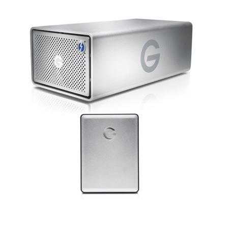 G-Technology 20TB G-RAID Removable Thunderbolt 2 USB 3.0 W/G-DRIVE 1TB ...