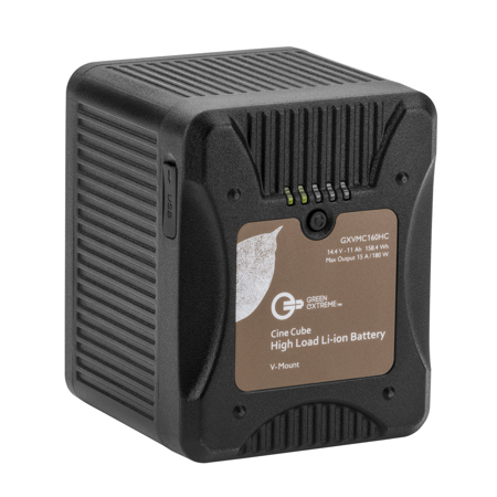 Green Extreme Cine Cube High-Load V-Mount Battery (160Wh) (RED Compatible)