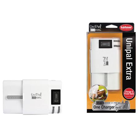 Hahnel UniPal Extra Universal USB Charger with Internal Power Bank