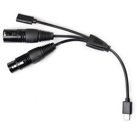 Hive USB-C to DMX 5-Pin XLR In/Out Cable for Bumble Bulb PAR30