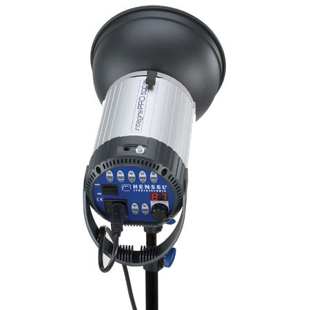Hensel Integra Plus, 500 Watt Second Monolight with Freemask Radio ...