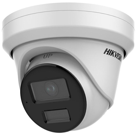 Hikvision 2MP AcuSense Fixed Outdoor Network Turret Camera, 2.8mm Fixed ...