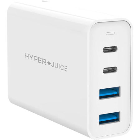 Hyper HyperJuice GaN 100W 2x USB-C and 2x USB-A Charger - Adorama