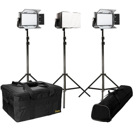 Ikan IFB576-KIT-CH 3-Point Light Kit