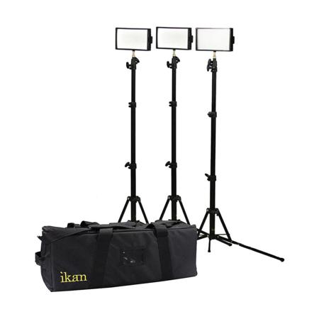 Ikan iLED312-v2 3-Point Light Kit, Open Box - Adorama