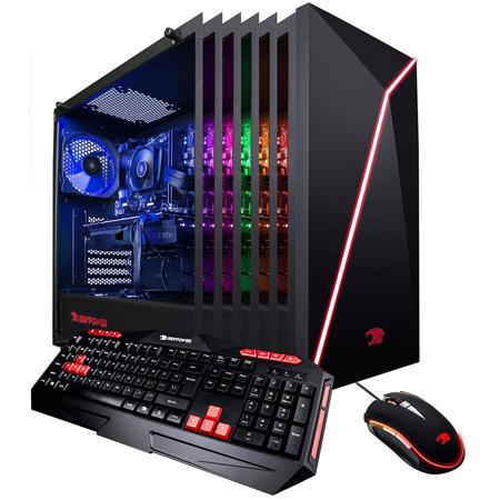 iBUYPOWER SLATE 093A Gaming, Ryzen 2700X, 16GB RAM, 1TB SSD, GTX 1660 ...