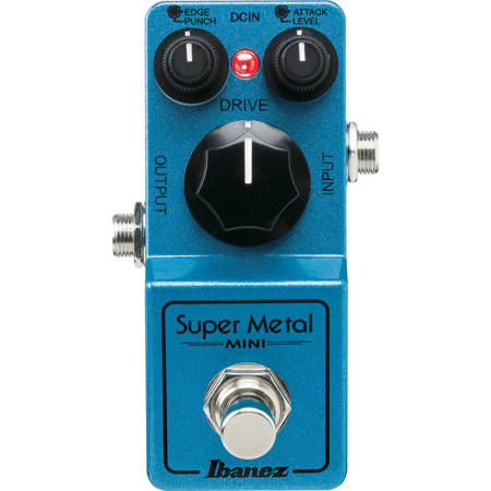 Ibanez SMMINI Super Metal Mini Distortion Pedal for Electric Guitar SMMINI
