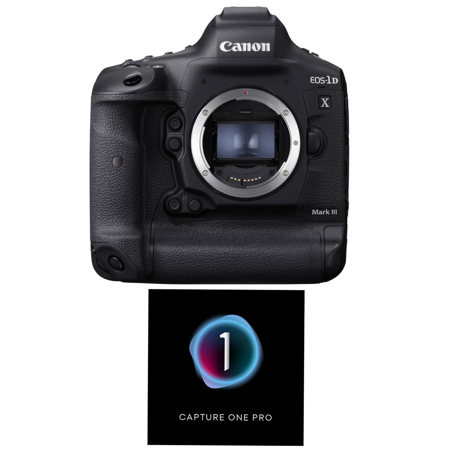 Canon EOS 1DX Mark III DSLR Body with Capture One Pro Photo Editing ...