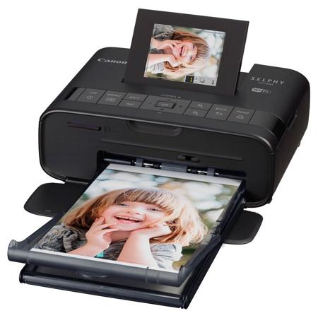 Canon SELPHY CP1200 Wireless Compact Photo Printer, Black 0599C001