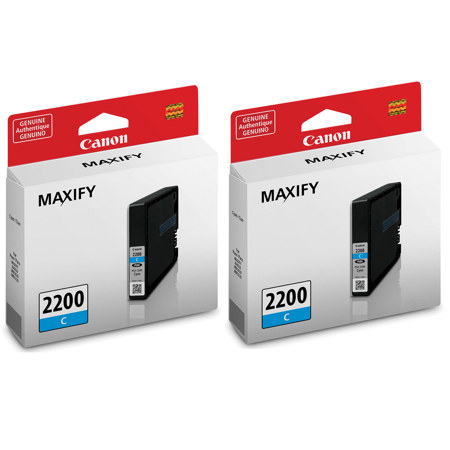 Canon PGI-2200 Cyan Pigment Ink Tank for Select MAXIFY Series Printers