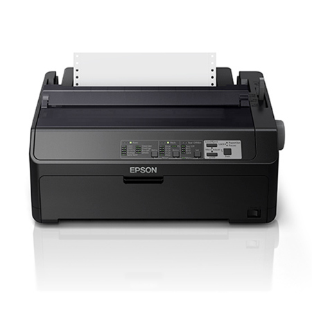 Epson LQ-590II N 24-Pin Serial Network Monochrome Impact Dot Matrix ...