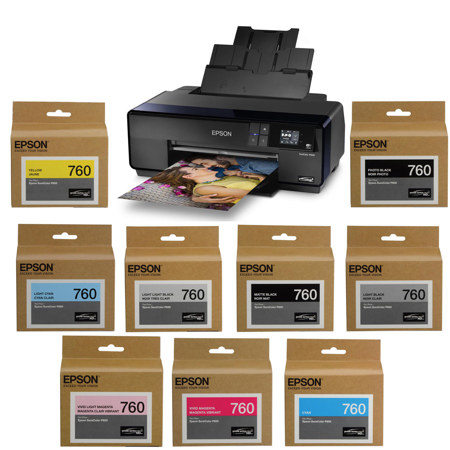 Epson SureColor P600 Wide Format Inkjet Photo Printer - Bundle With ...