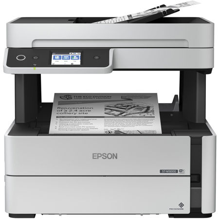 Epson WorkForce ST-M3000 Wireless Monochrome MFP Supertank Inkjet Printer C11CG93201
