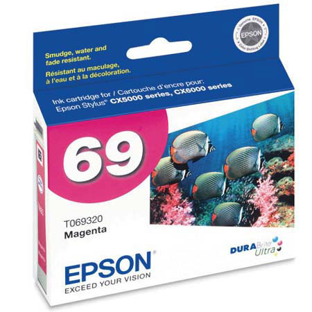 Epson DURABrite Ultra Magenta Ink Cartridge for Stylus Inkjet Printers