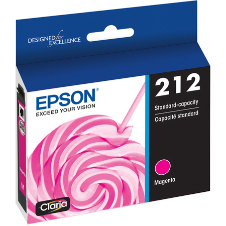 Epson Claria 212 Standard-Capacity Magenta Ink Cartridge T212320-S