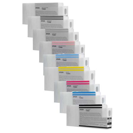 Epson T596k UltraChrome HDR Ink Set, f/Stylus Pro 7900/9900 IEST596K 2