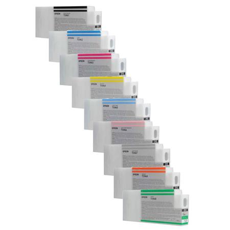 Epson T636K UltraChrome HDR Photo Black FULL INK SET FOR 7900/9900