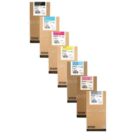 Epson UltraChrome HDR 150 ml. Photo Black Ink Set for Stylus Pro 7890 ...